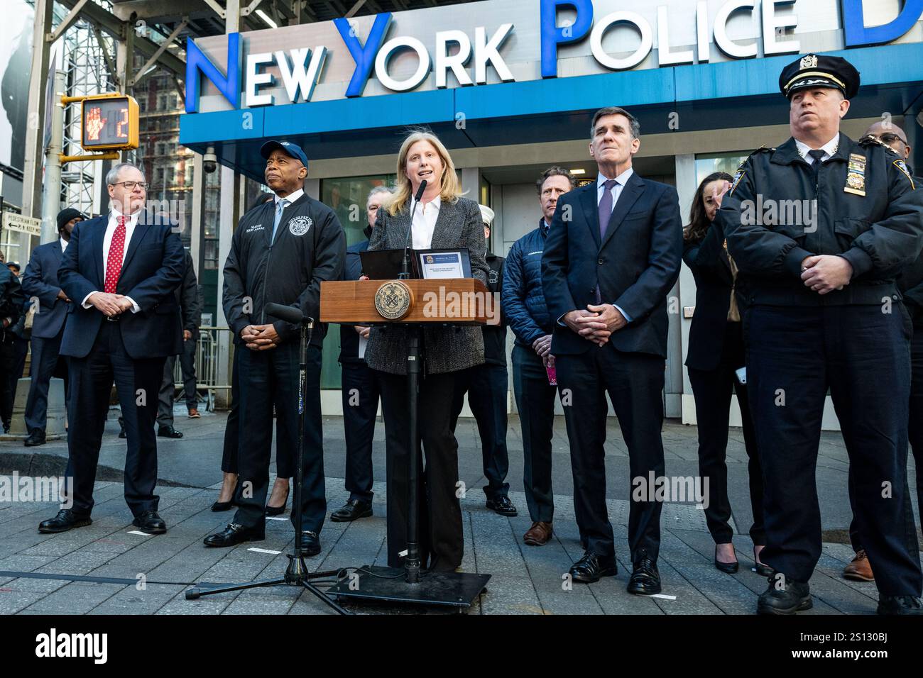 New York, United States. 30th Dec, 2024. New York City Police ...