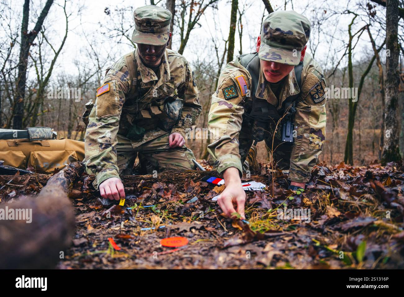 University of Arkansas Army ROTC cadets navigate Situational Tactical ...