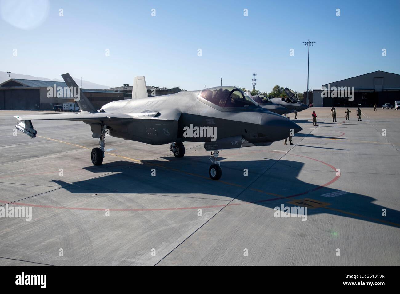 F-35A Lightning II fighter jets, single seat, single engine, all ...