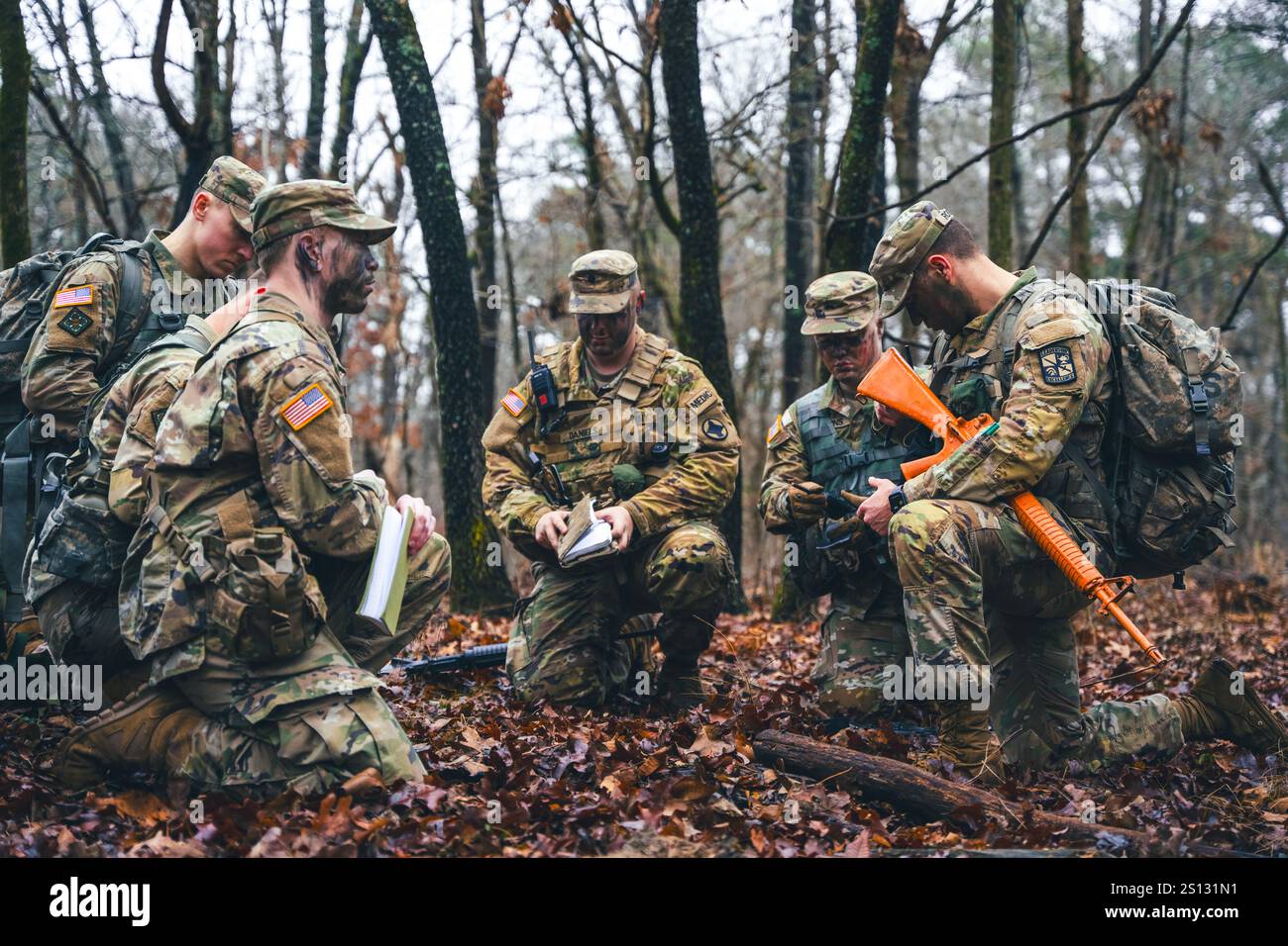 University of Arkansas Army ROTC cadets navigate Situational Tactical ...