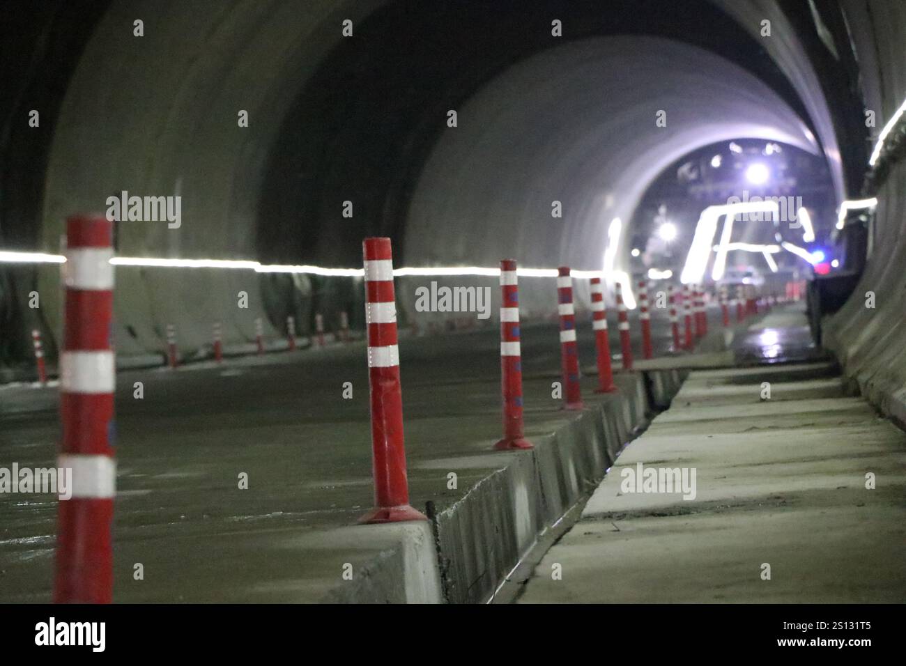 Xinjiang,China.30th December 2024. An interior view of the Tianshan ...