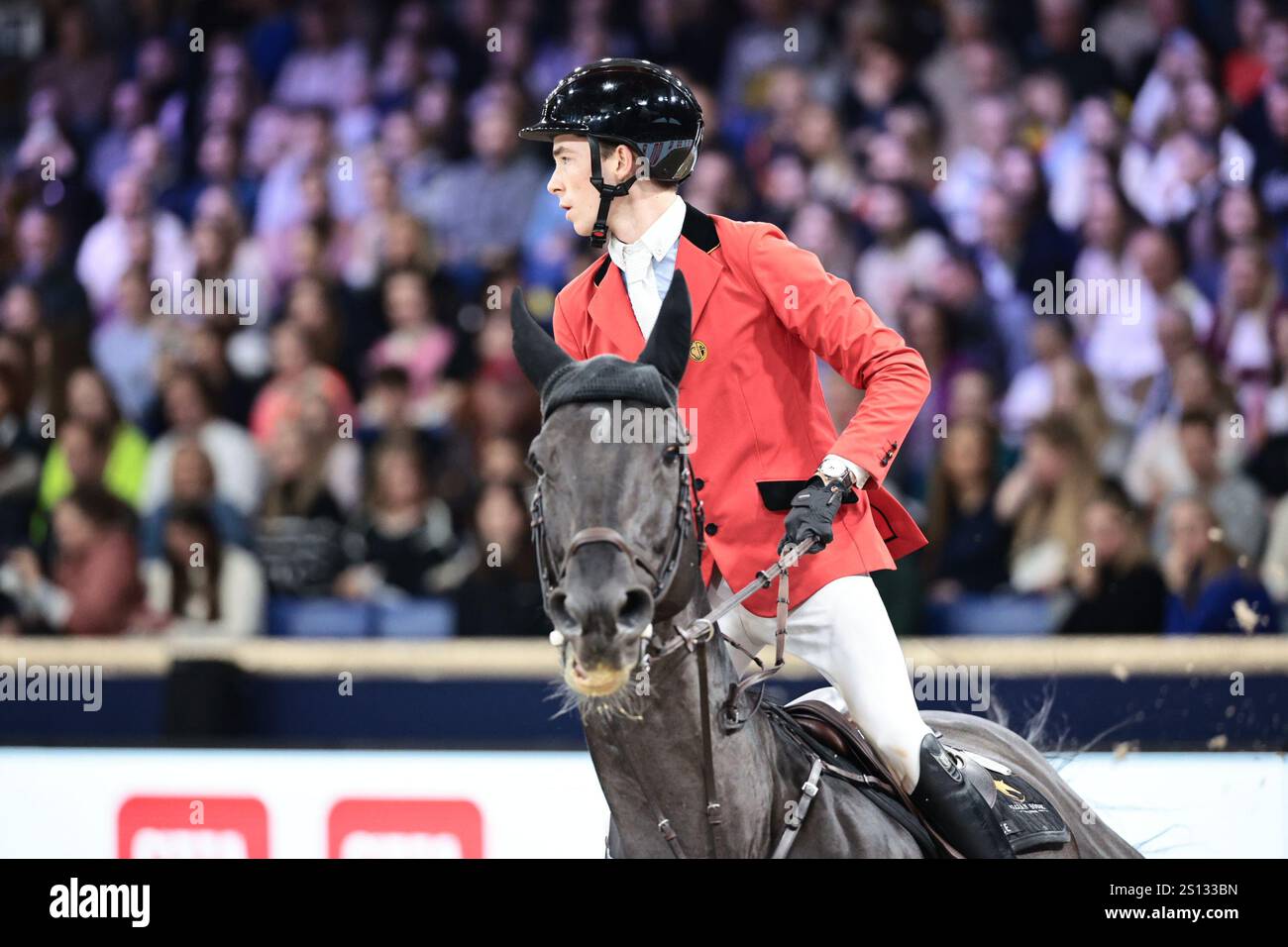 Mechelen, Belgium. 30th Dec, 2024. Thibeau Spits of Belgium with ...