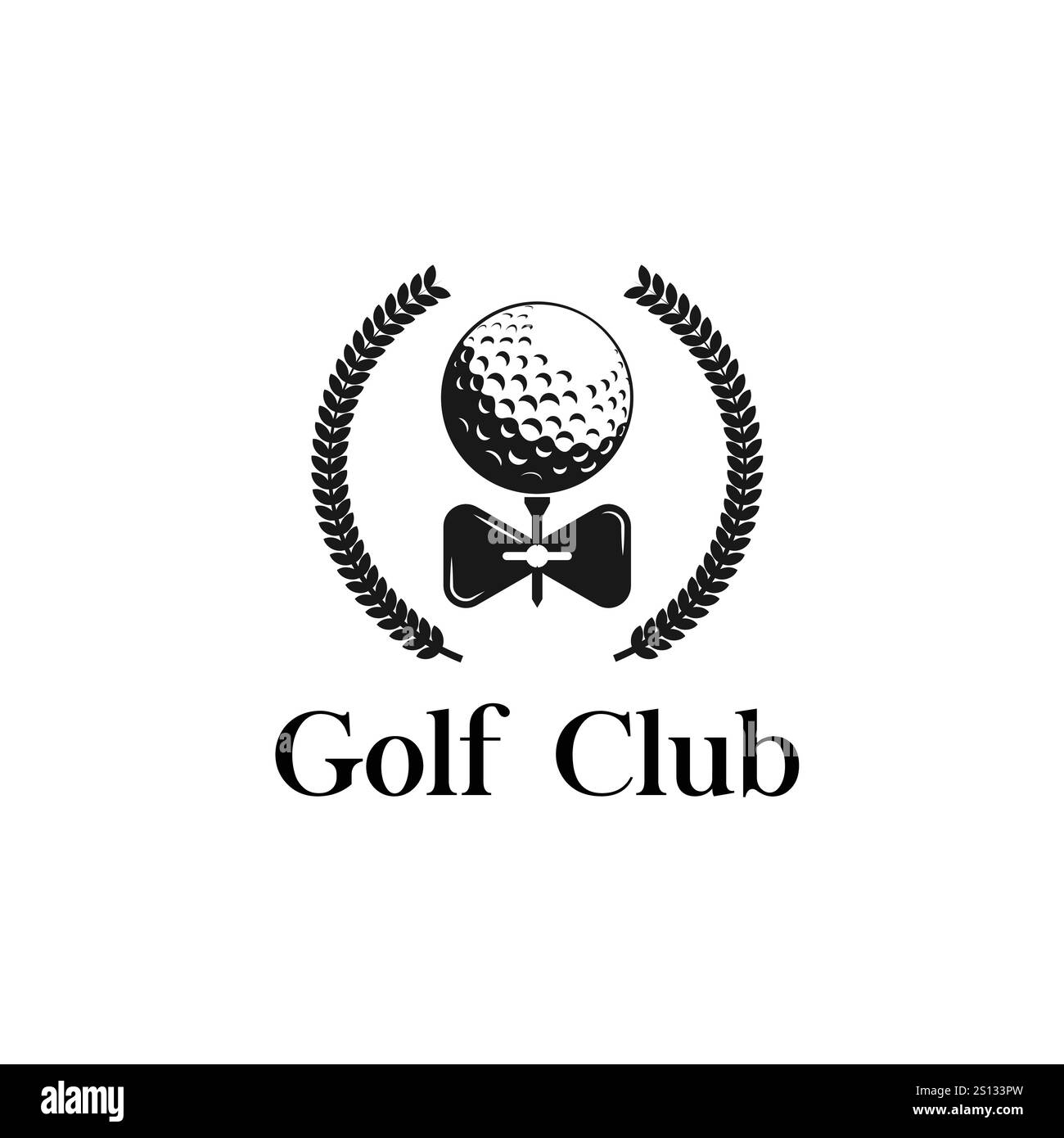 Golf club logo for golf tournaments, organizations and country clubs ...