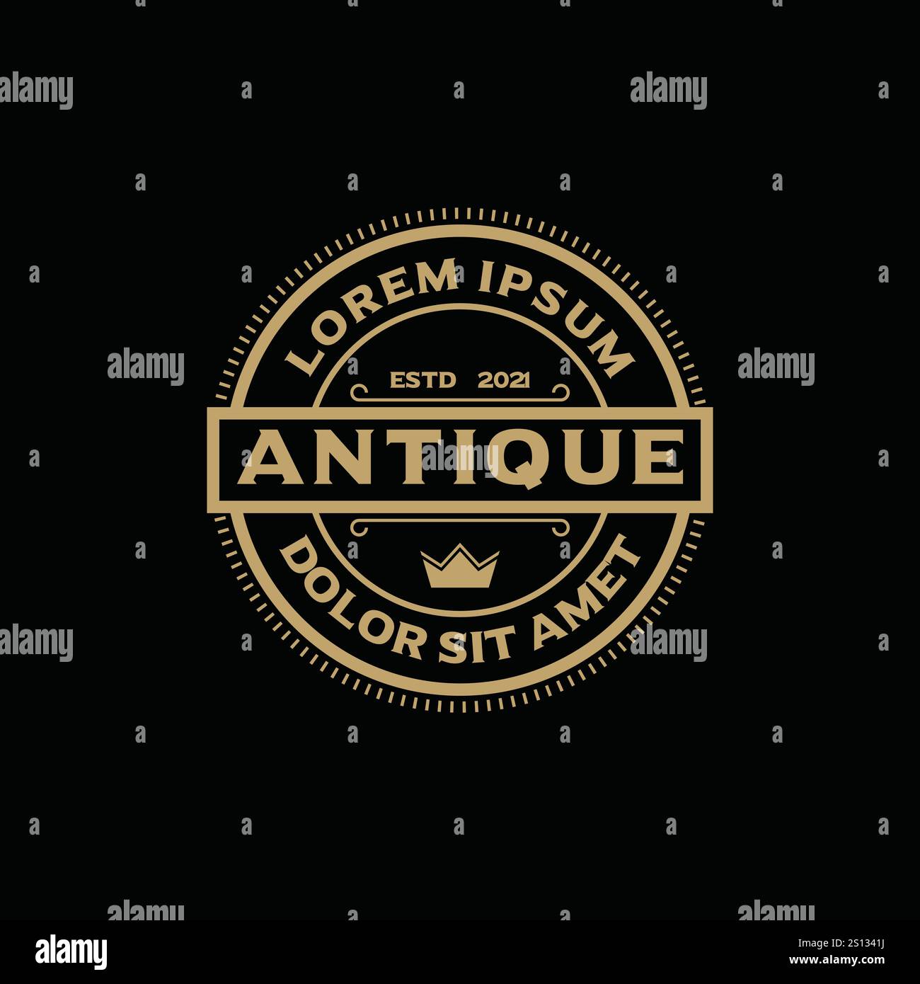 Elegant stamp Stock Vector Images - Alamy