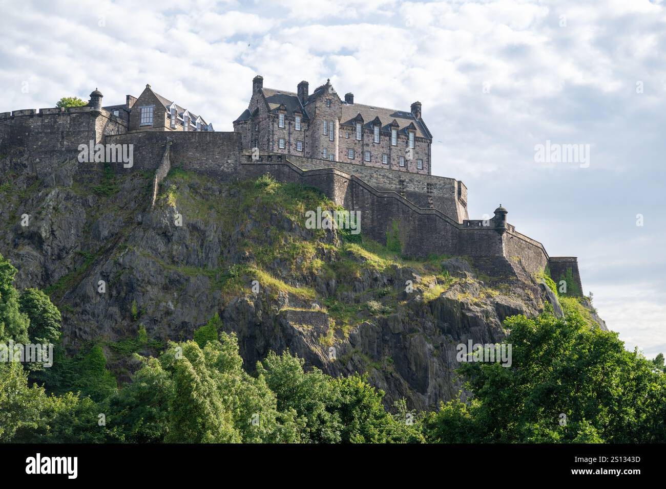The Hospital Building of Edinburgh Castle in Edinburgh, United Kingdom ...