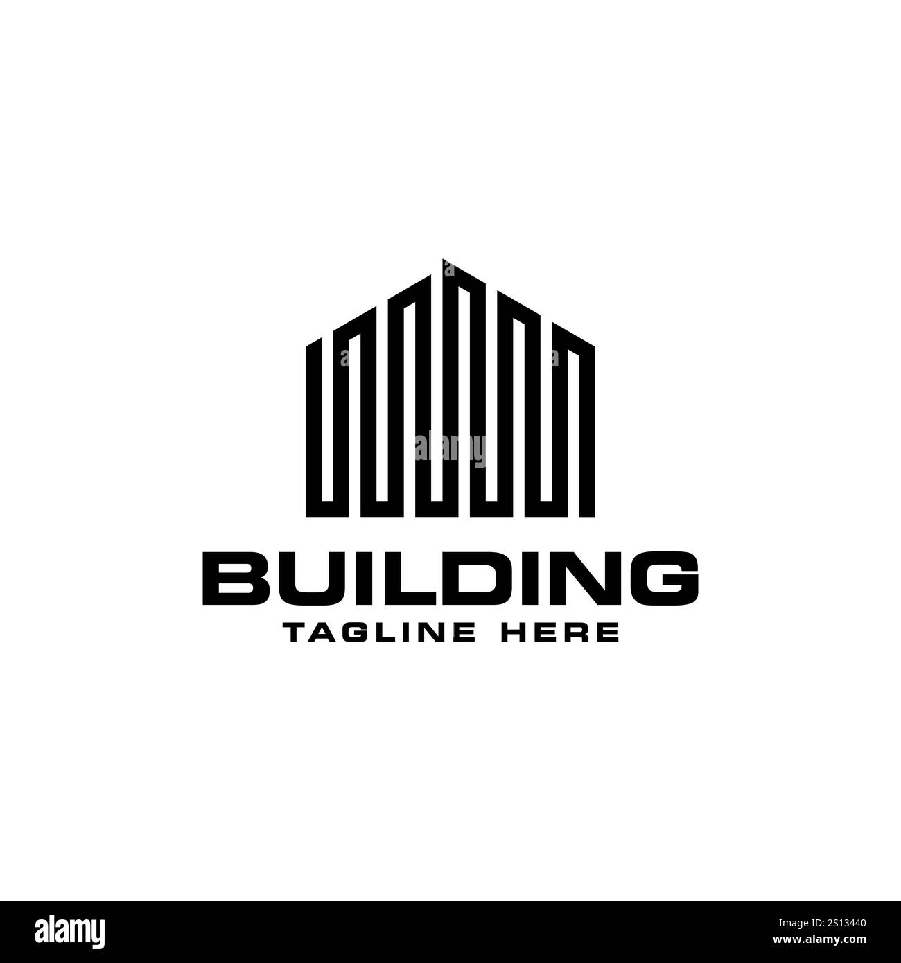 Building Logo Vector Design Template Stock Vector Image & Art - Alamy