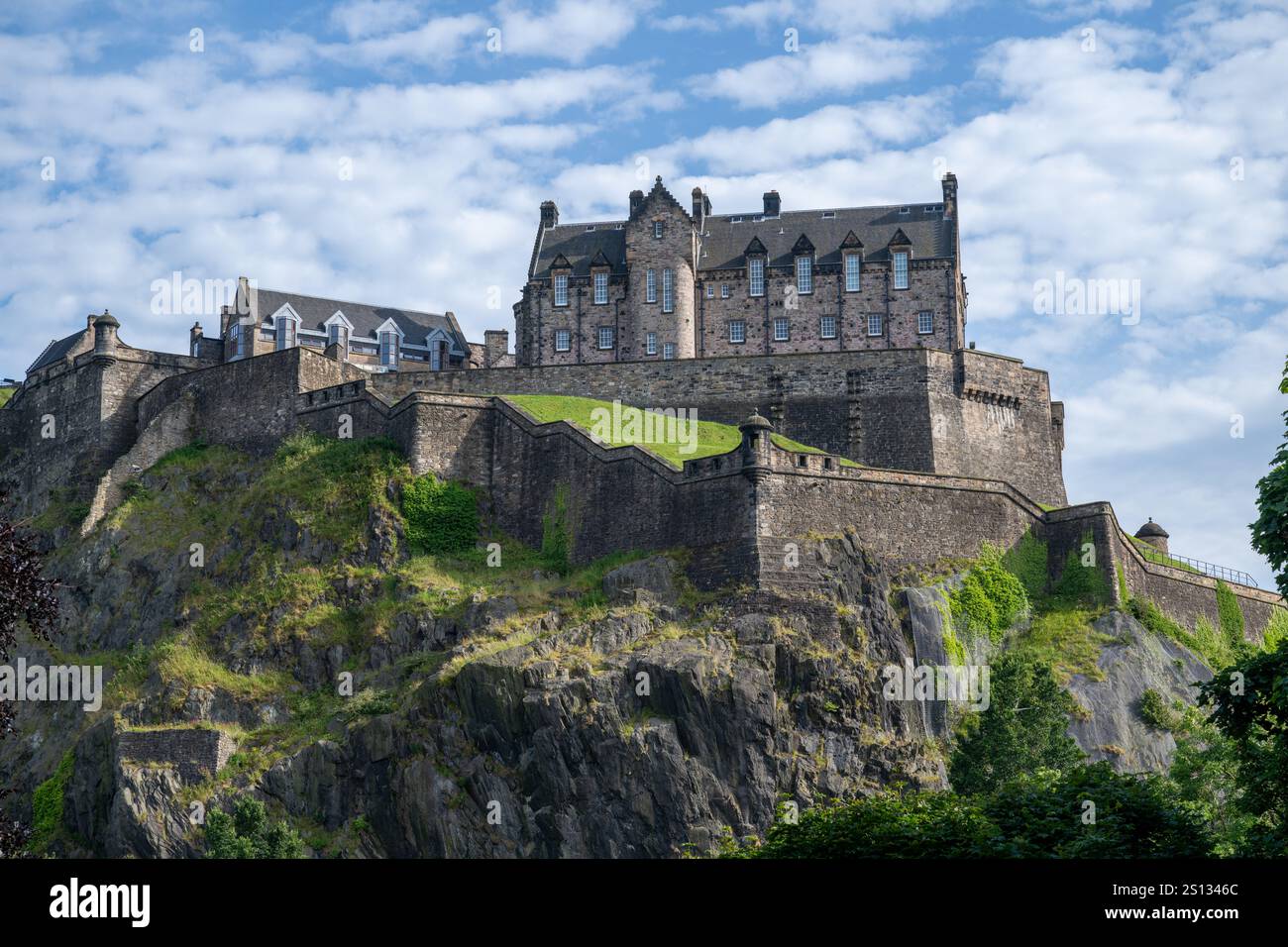 The Hospital Building of Edinburgh Castle in Edinburgh, United Kingdom ...