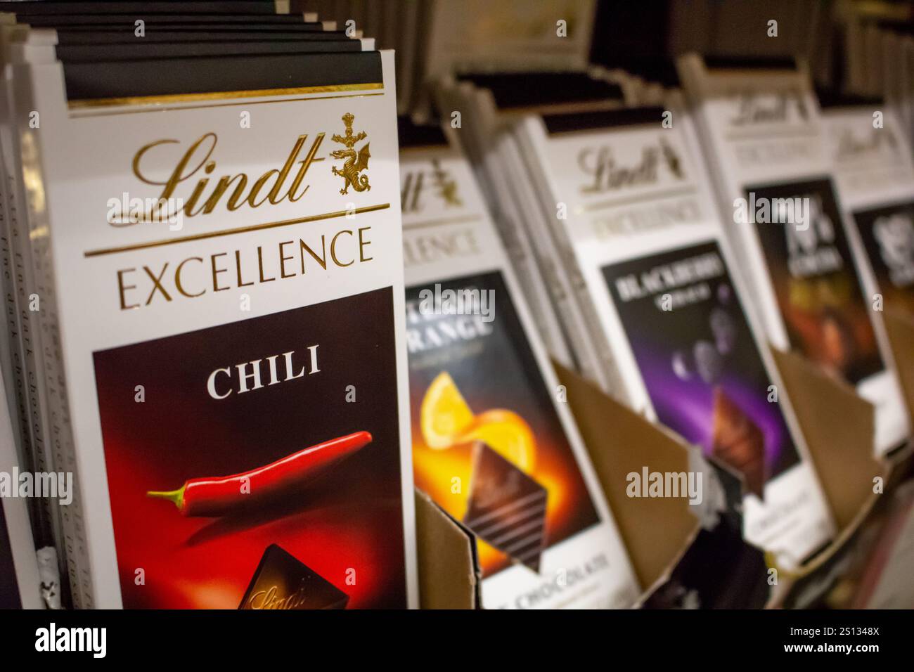 Los Angeles, California, United States: 04-07-2019: A closeup view of ...