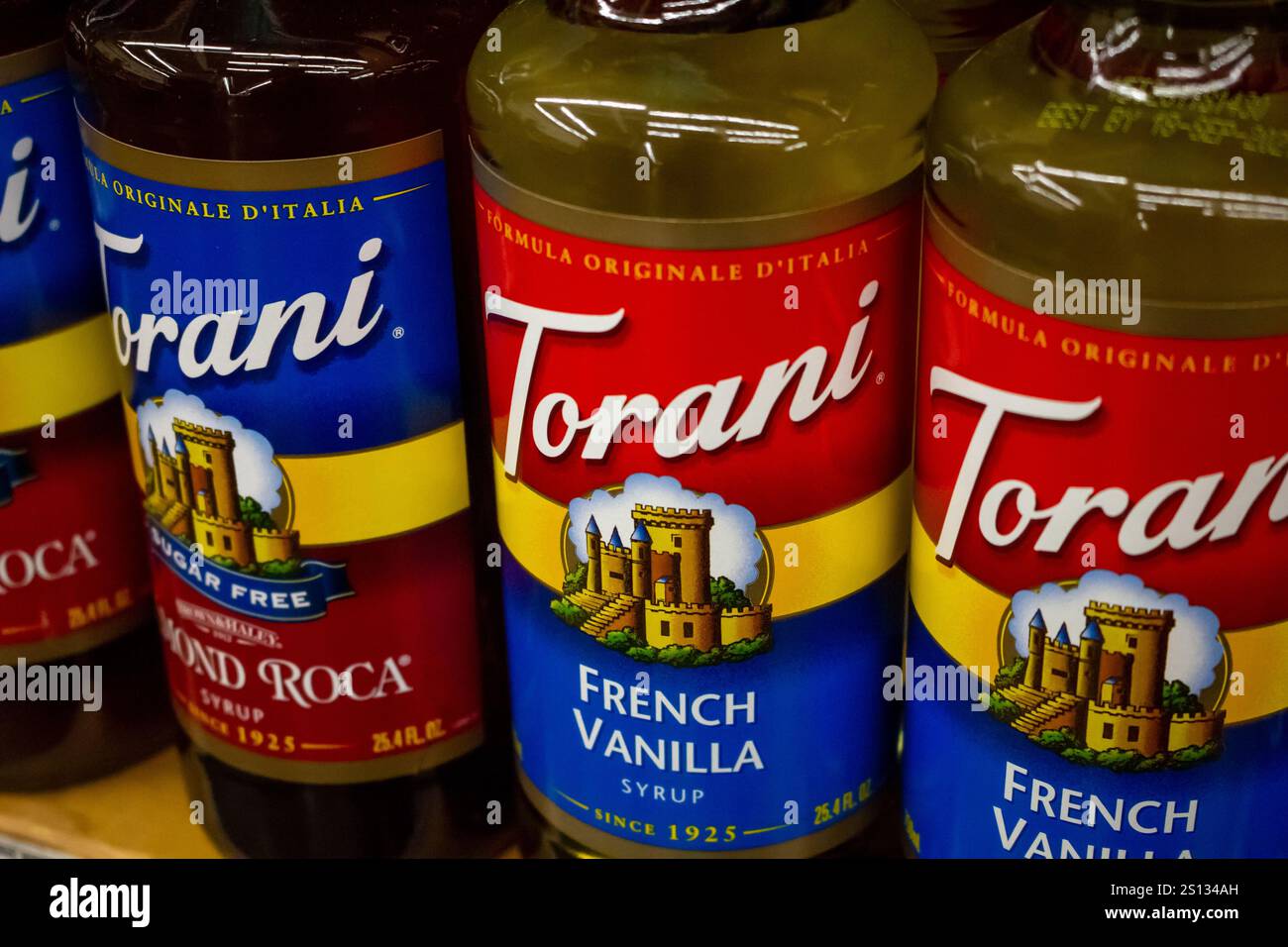 Los Angeles, California, United States - 04-07-2019: A closeup view of ...