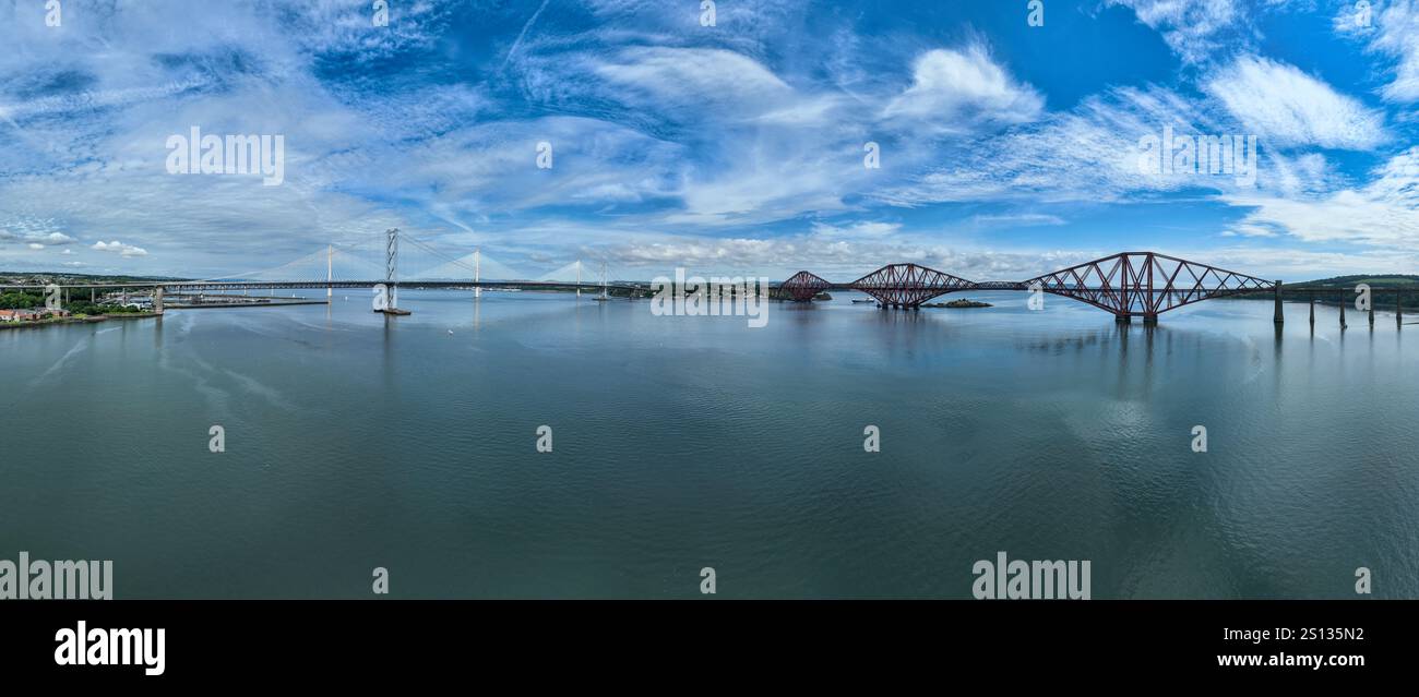 The Forth Bridge is a double track railway bridge over the Firth of ...