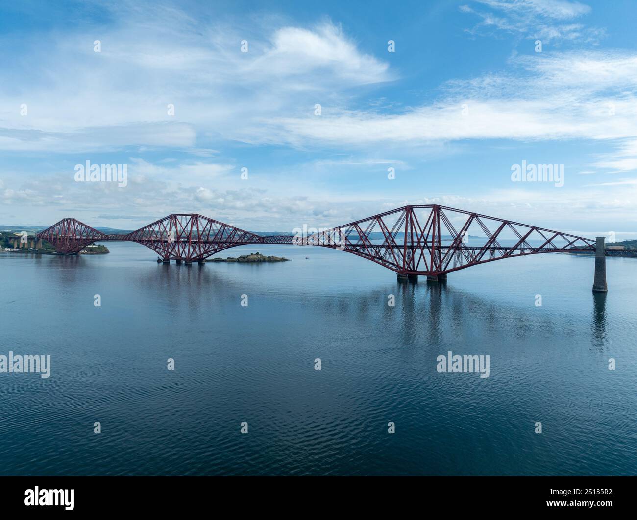 The Forth Bridge is a double track railway bridge over the Firth of ...