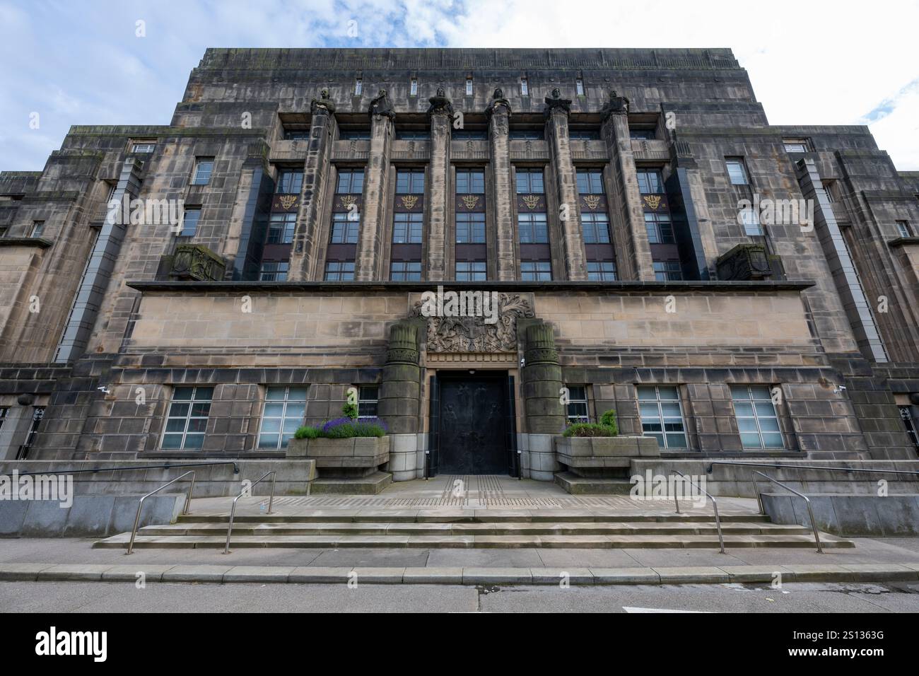 St Andrew's House, the headquarters building of the Scottish Government ...