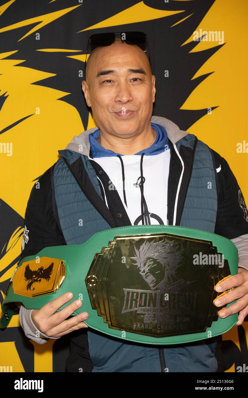 Actor / Director Ron Yuan attends The Iron Crew 2024 – World’s First Action Scene Competition at ...