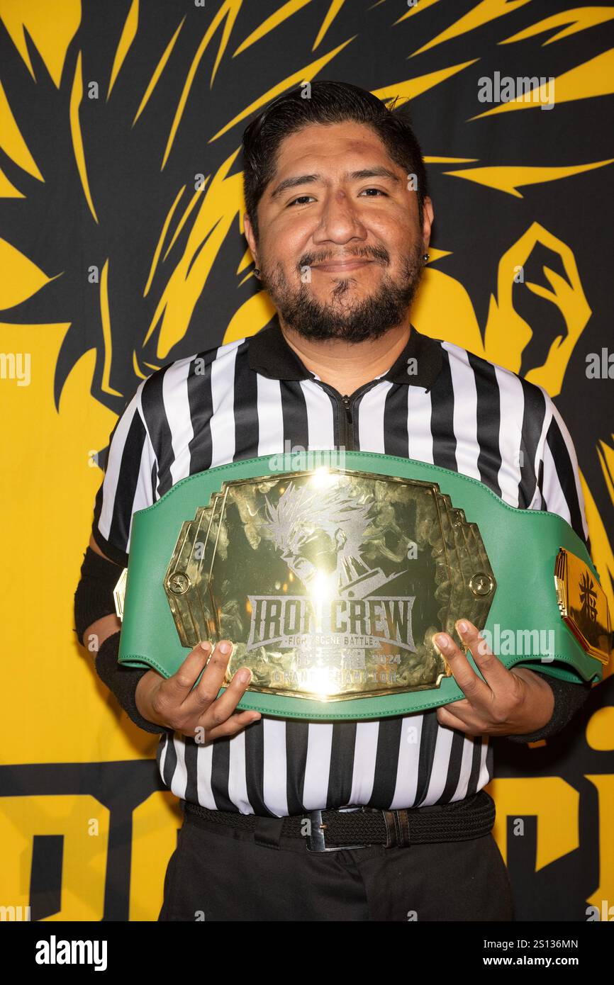 Los Angeles, United States. 29th Dec, 2024. Referee A. J. Macias ...