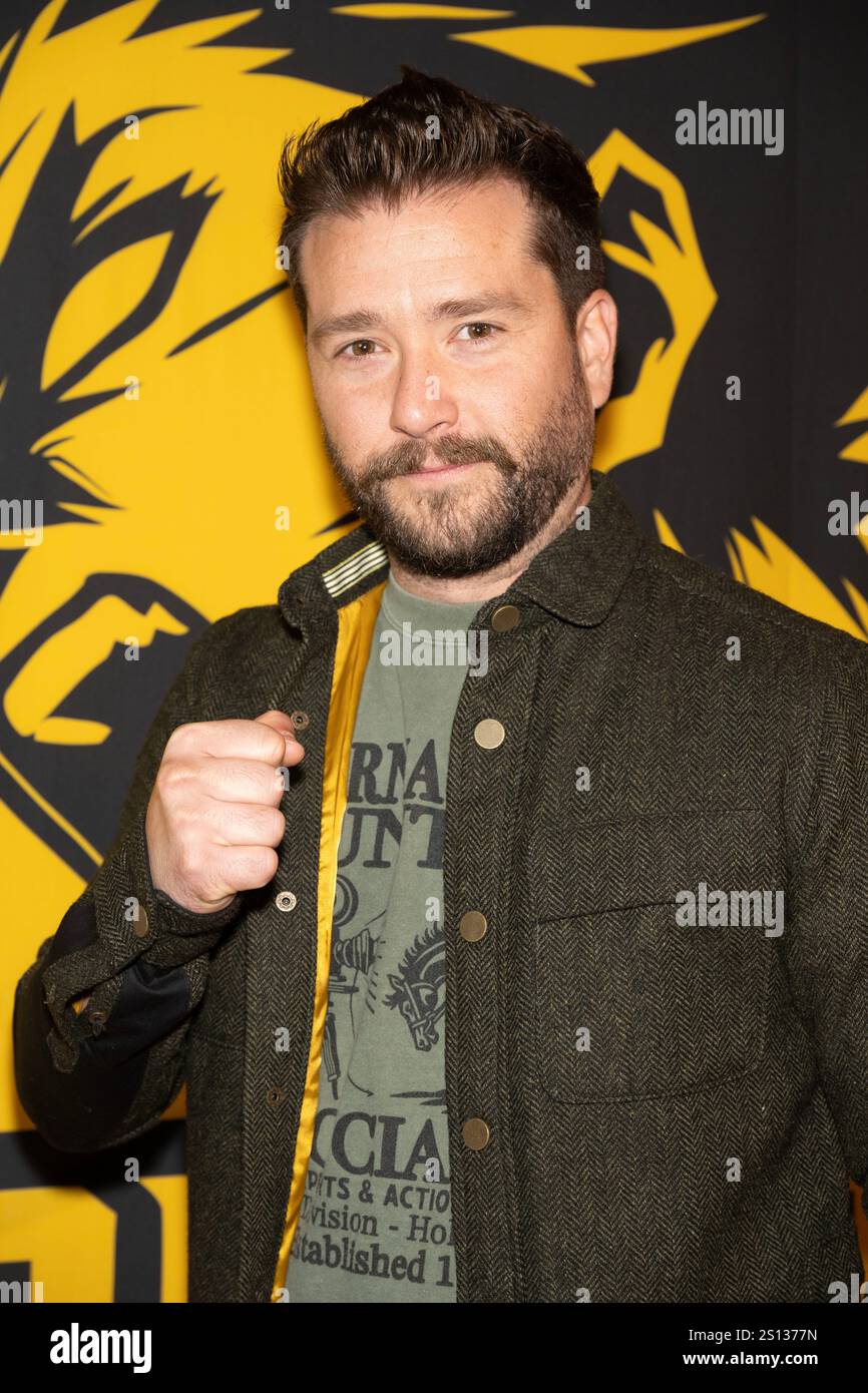 Los Angeles, United States. 29th Dec, 2024. Stuntman Kevin Gomez ...