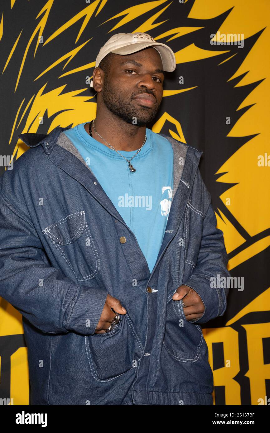 Stuntman / Actor Girvan 'Swirv' Bramble attends The Iron Crew 2024 ...