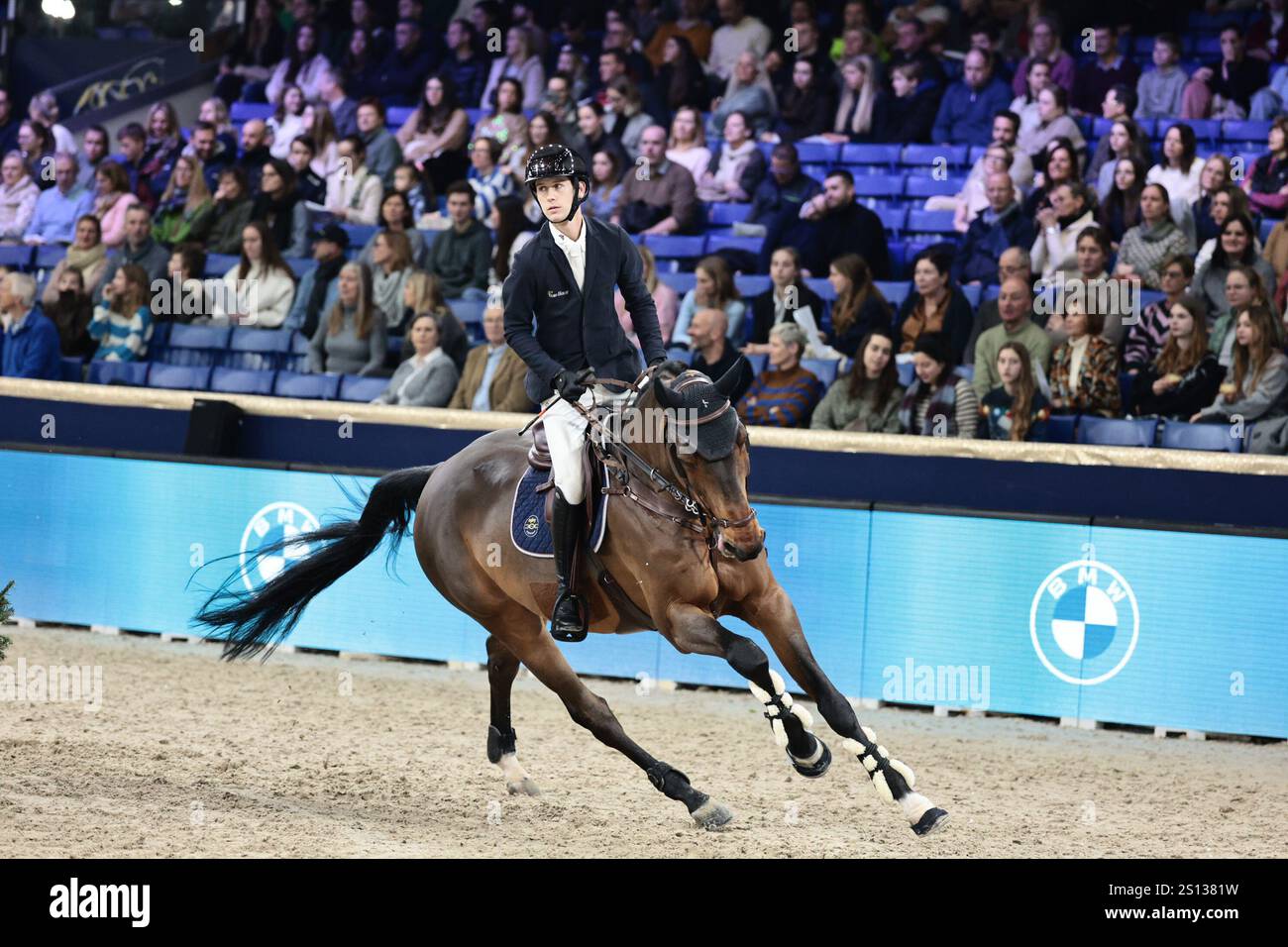 Dimme D'Haese of Belgium with Jet Run during the Carlsberg CSI2* at the ...