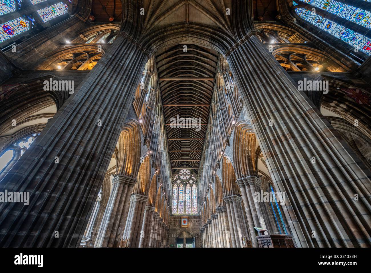 Glasgow, UK - July 13, 2024: Interior of Glasgow Cathedral featuring ...