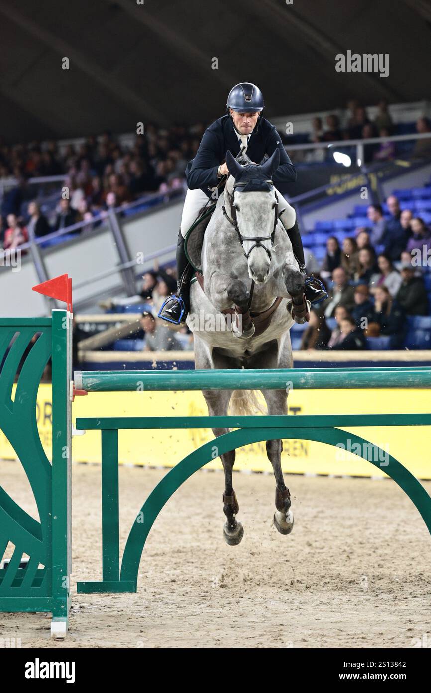 Kim Thiry of Belgium with Quick Silver van het Farasohof during the ...