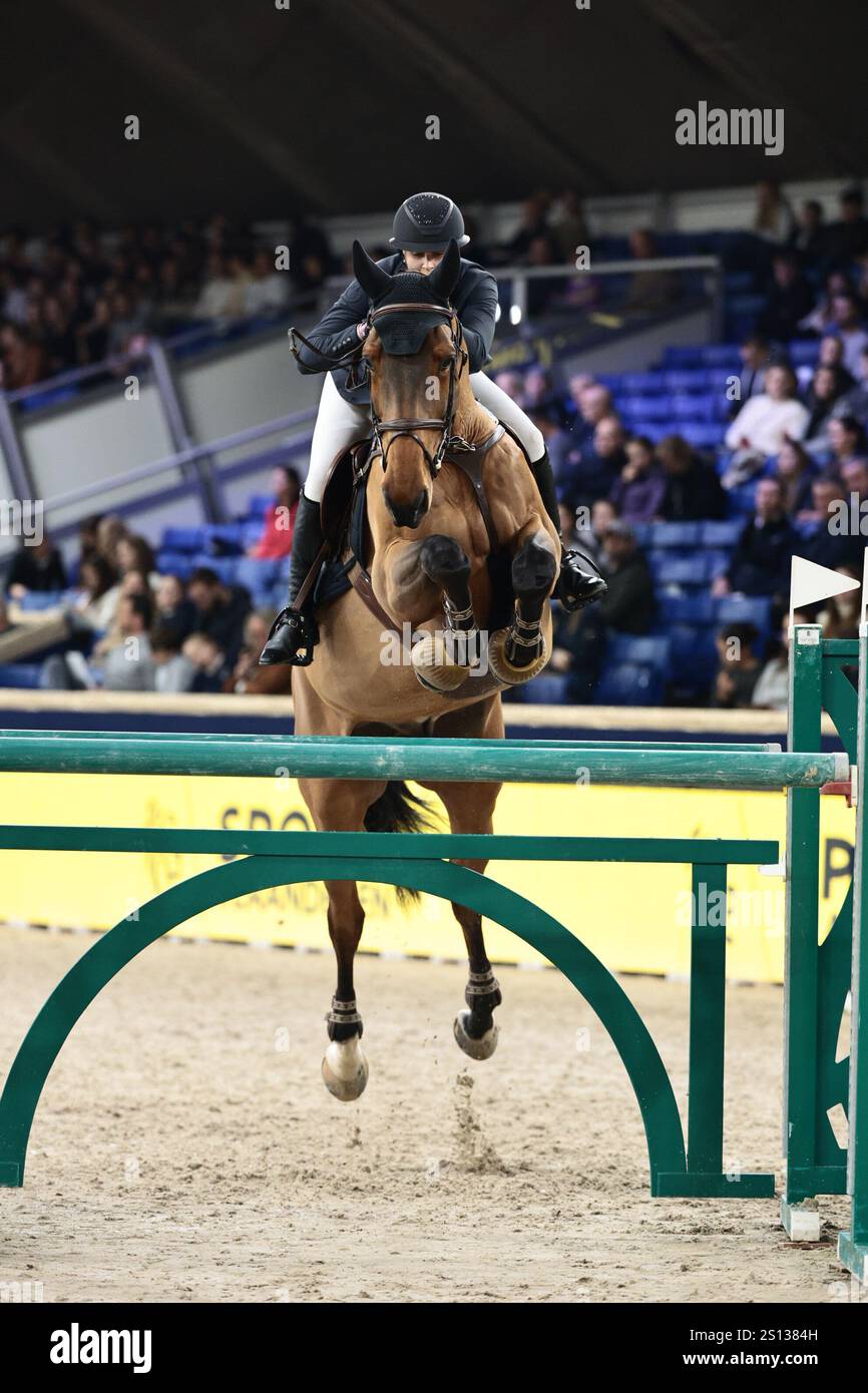 Mechelen, Belgium. 29th Dec, 2024. Marthe van Gorp of Belgium with ...
