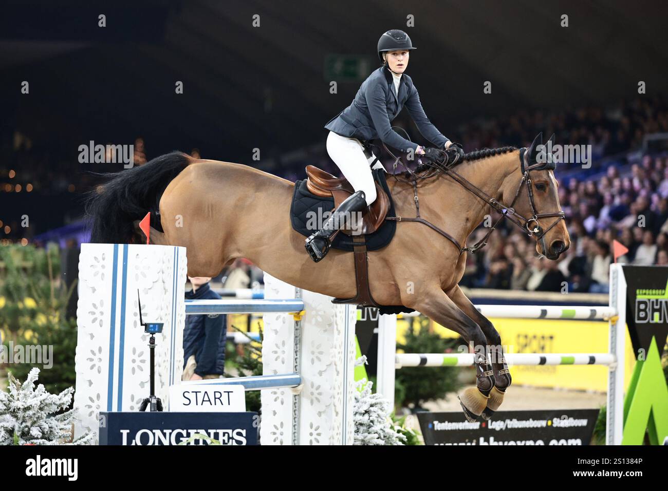 Mechelen, Belgium. 29th Dec, 2024. Marthe van Gorp of Belgium with ...