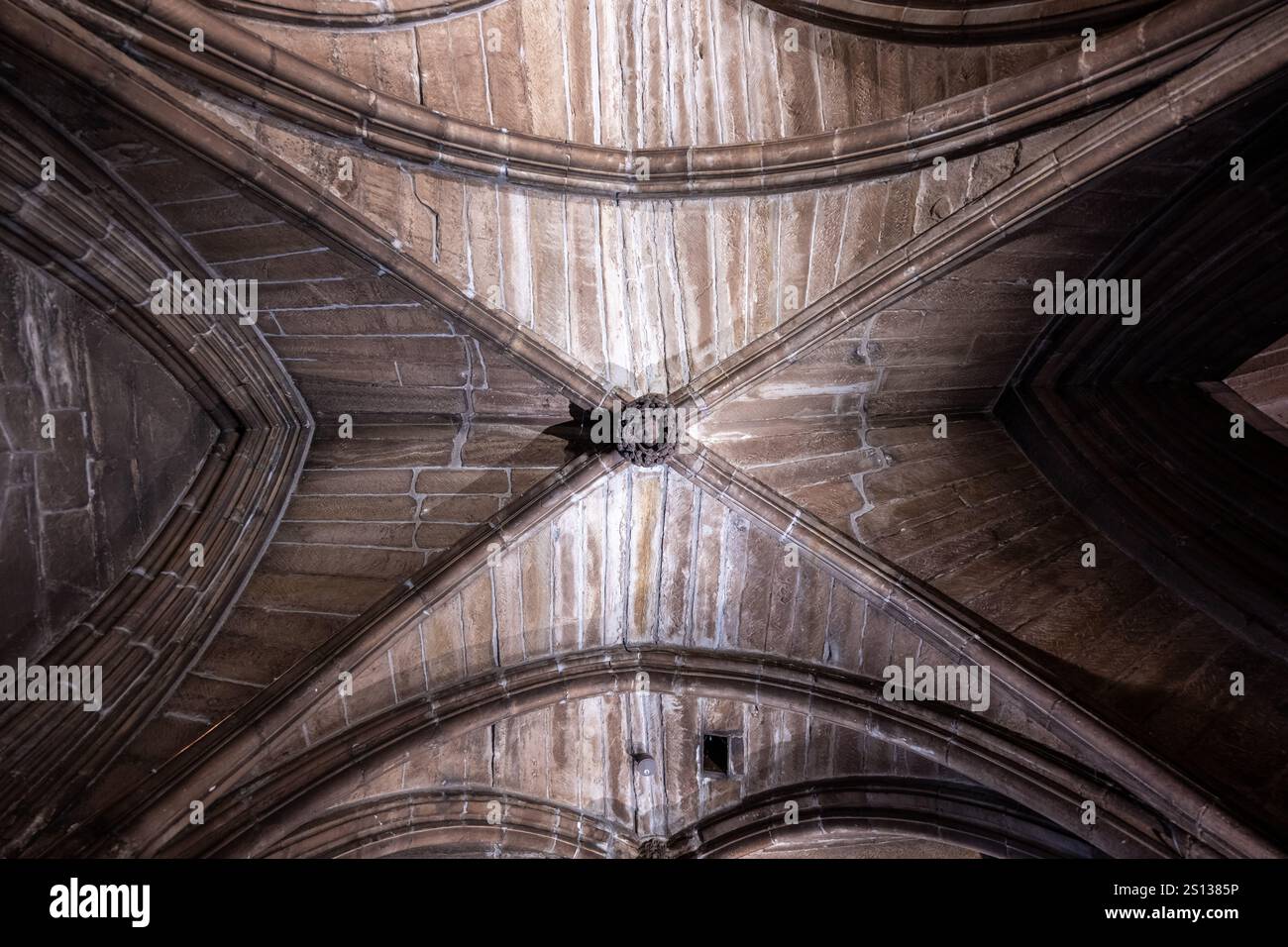 Glasgow, UK - July 13, 2024: Interior of Glasgow Cathedral featuring ...