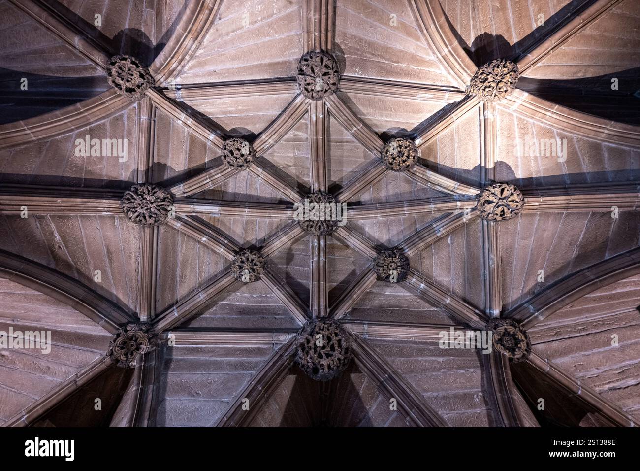 Glasgow, UK - July 13, 2024: Interior of Glasgow Cathedral featuring ...