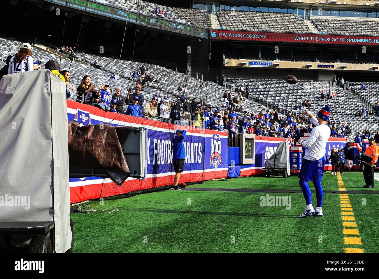East Rutherford, New Jersey, USA. 29th Dec, 2024. New York Giants ...