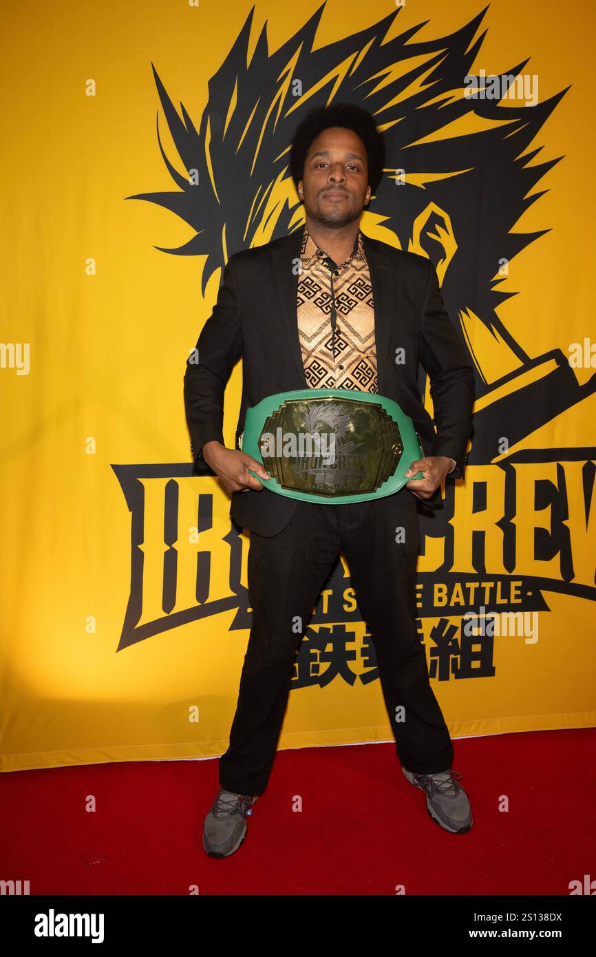 Actor Aver Hamilton II attends The Iron Crew 2024 – World’s First ...