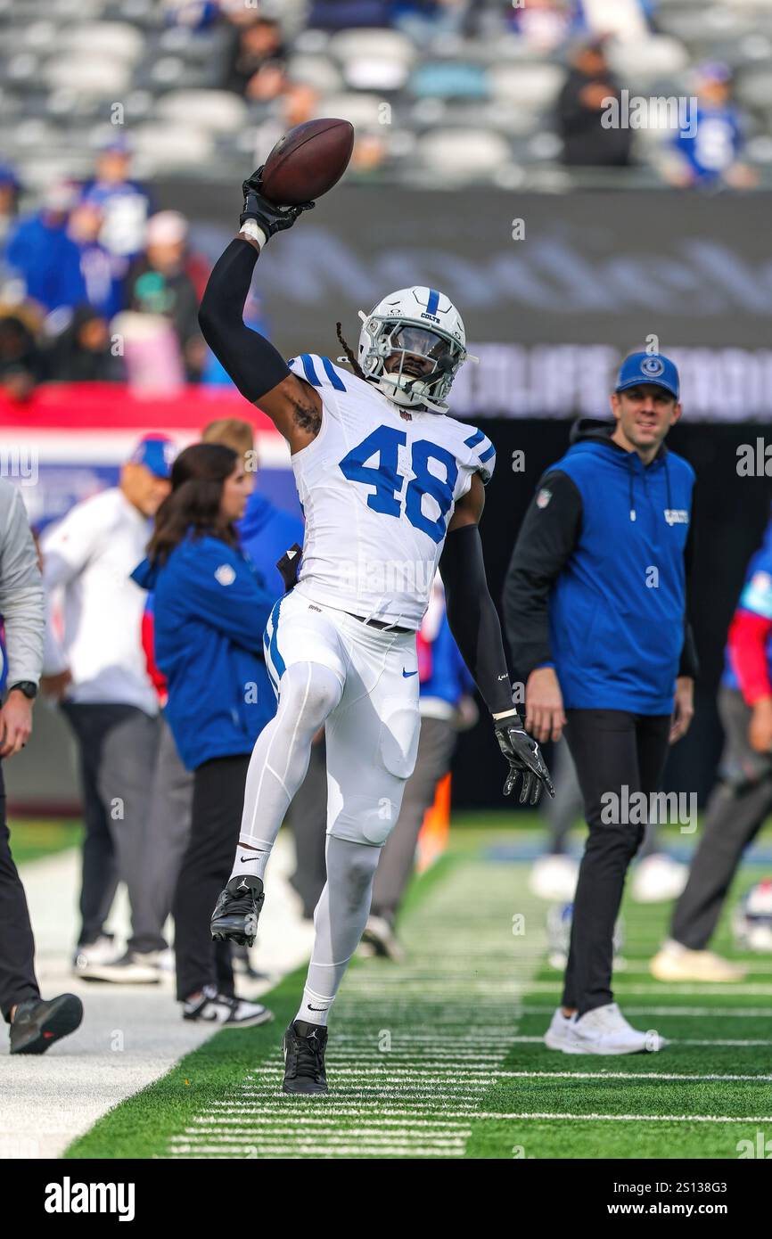 East Rutherford, New Jersey, USA. 29th Dec, 2024. Indianapolis Colts ...
