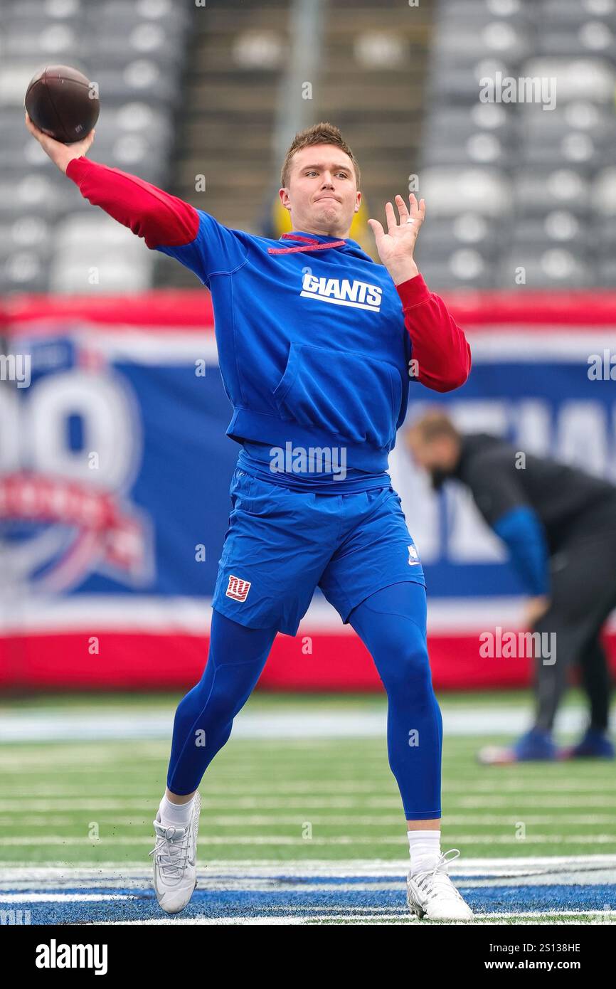 East Rutherford, New Jersey, USA. 29th Dec, 2024. New York Giants ...