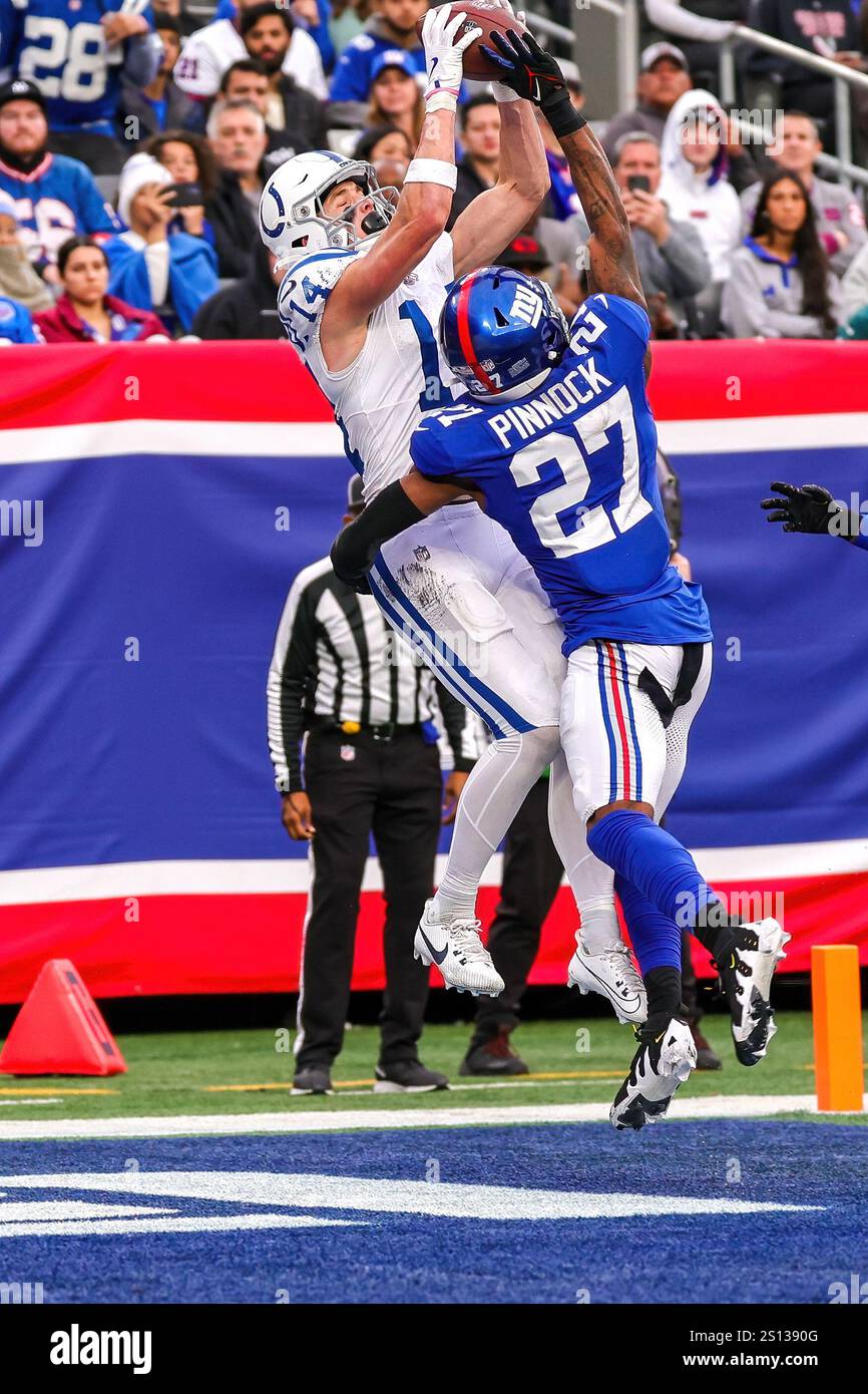 East Rutherford, New Jersey, USA. 29th Dec, 2024. Indianapolis Colts ...