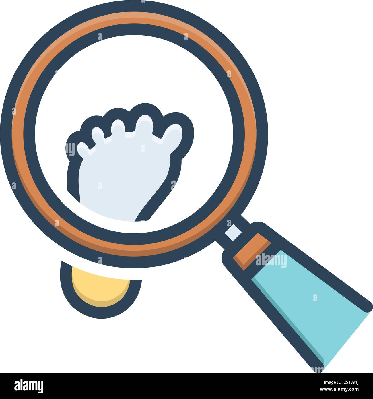 Icon tracking search Cut Out Stock Images & Pictures - Alamy