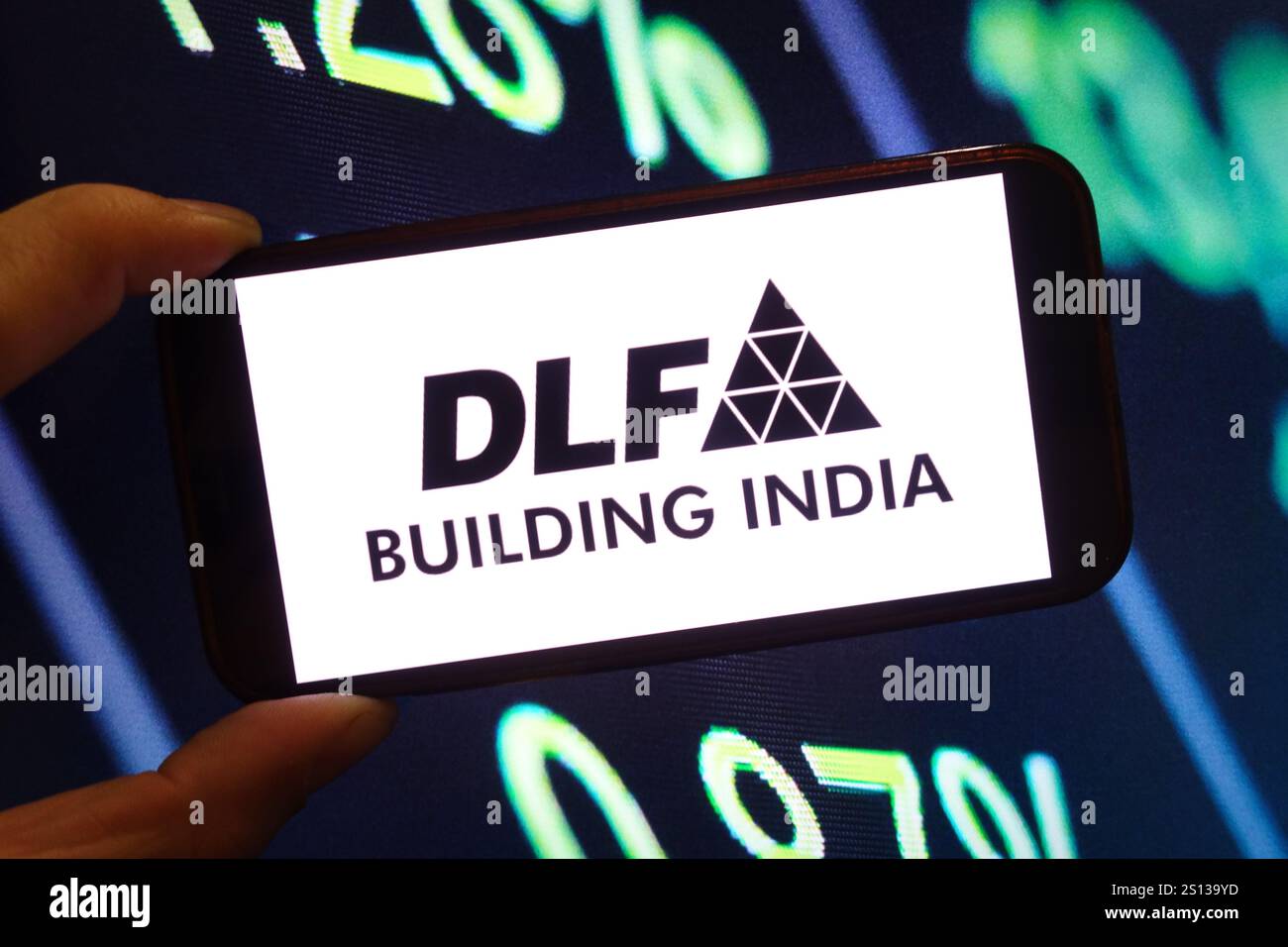 Poland. 25th Dec, 2024. In this photo illustration, the DLF company ...