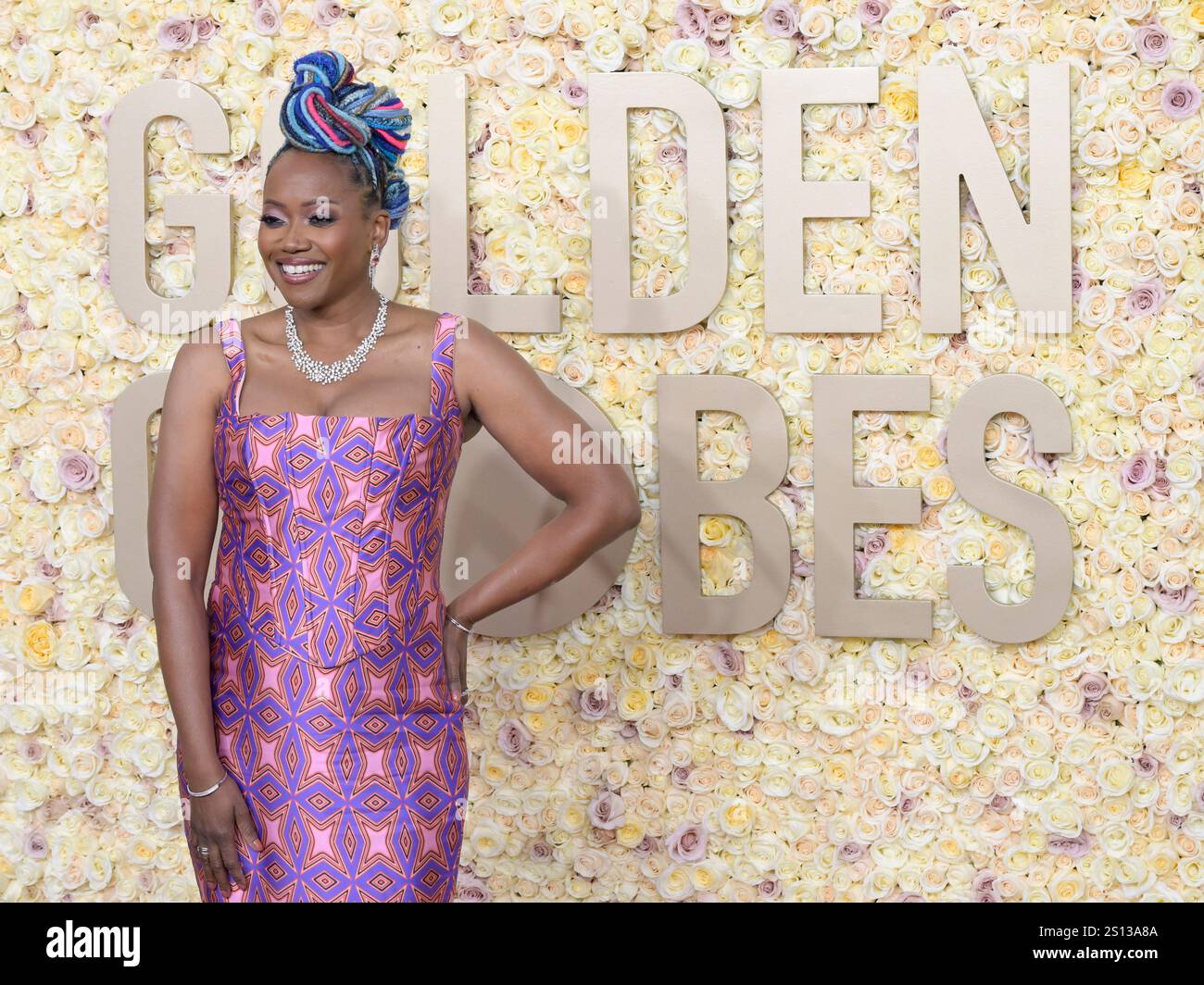 January 7, 2024, Beverly Hills, California, USA: Erika Alexander ...