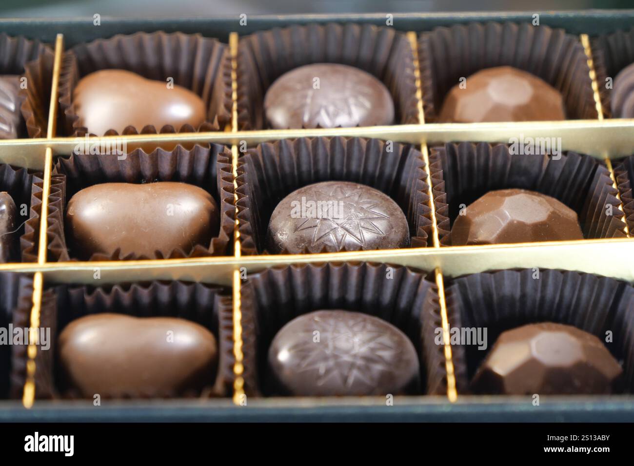Assorted Gourmet Chocolate Box with unique shapes for every celebration ...