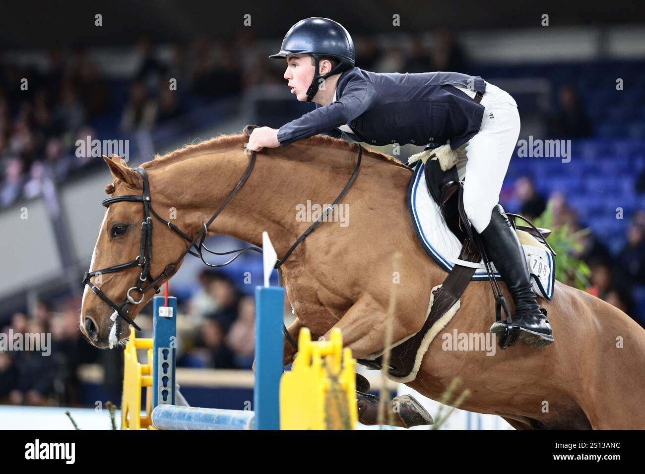 Mechelen, Belgium. 30th Dec, 2024. James Derwin of Ireland with ...