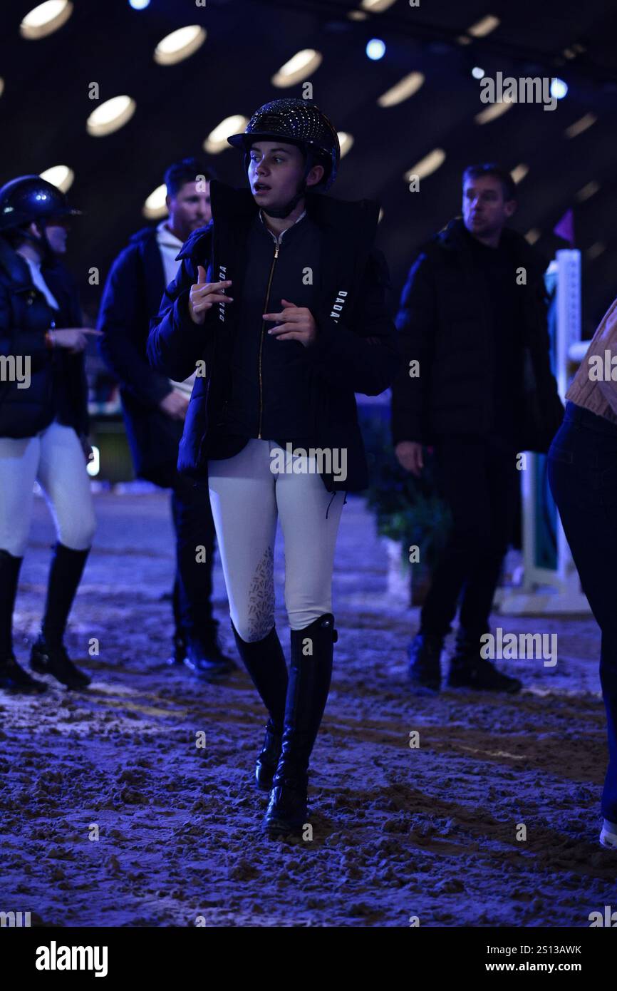 Mechelen, Belgium. 30th Dec, 2024. Laura Andre of Switzerland with ...