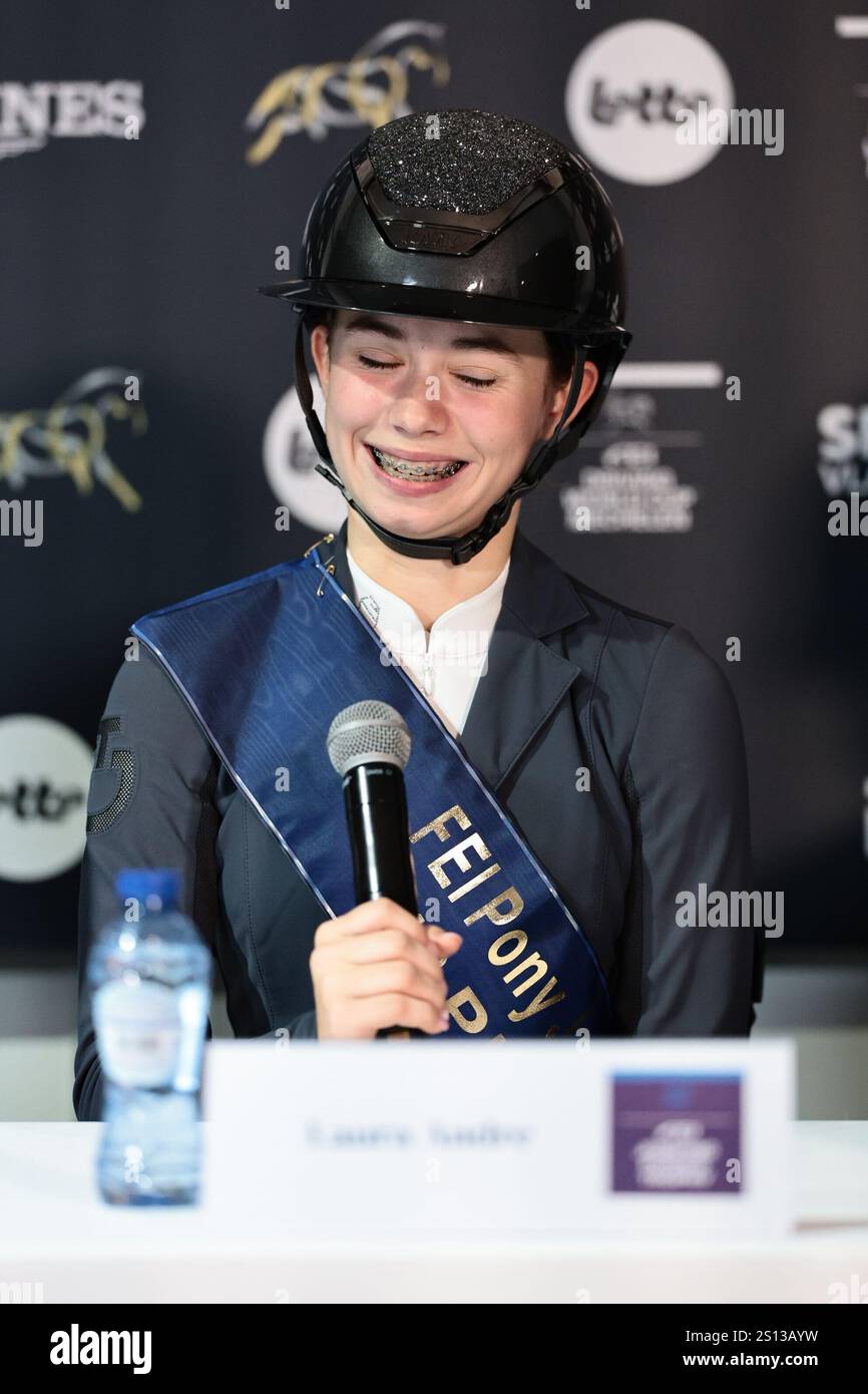 Mechelen, Belgium. 30th Dec, 2024. Laura Andre of Switzerland during ...