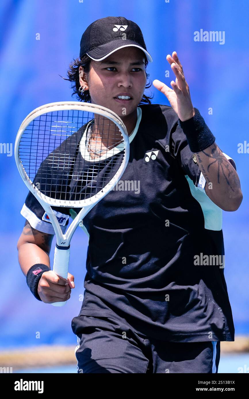 Canberra, Australia; 31st Dec 2024: Mananchaya Sawangkaew of Thailand ...