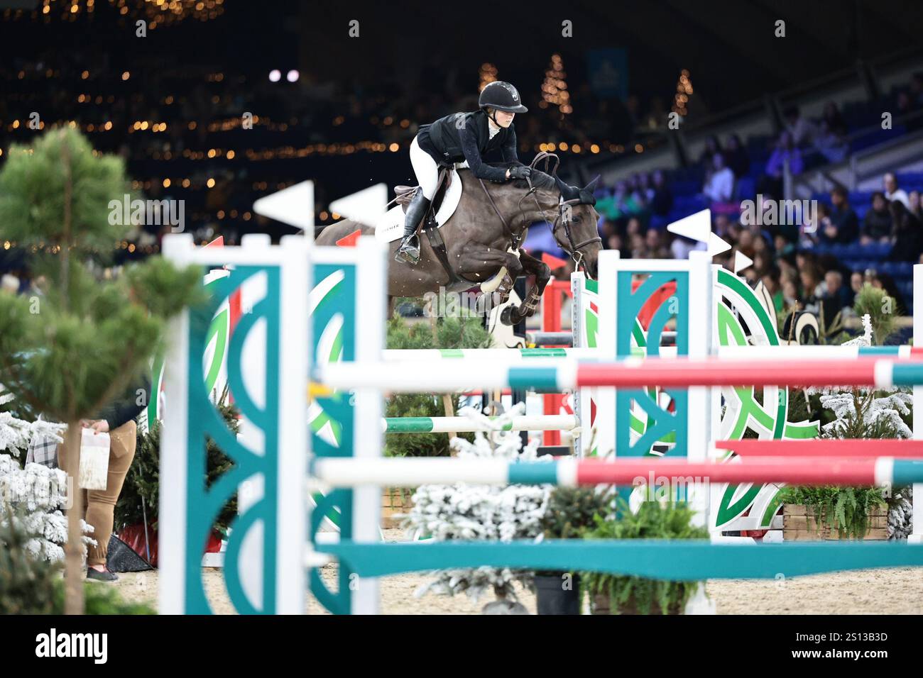 Selma Hundborg Dresler of Denmark with Clounamon Coco during the BHV ...