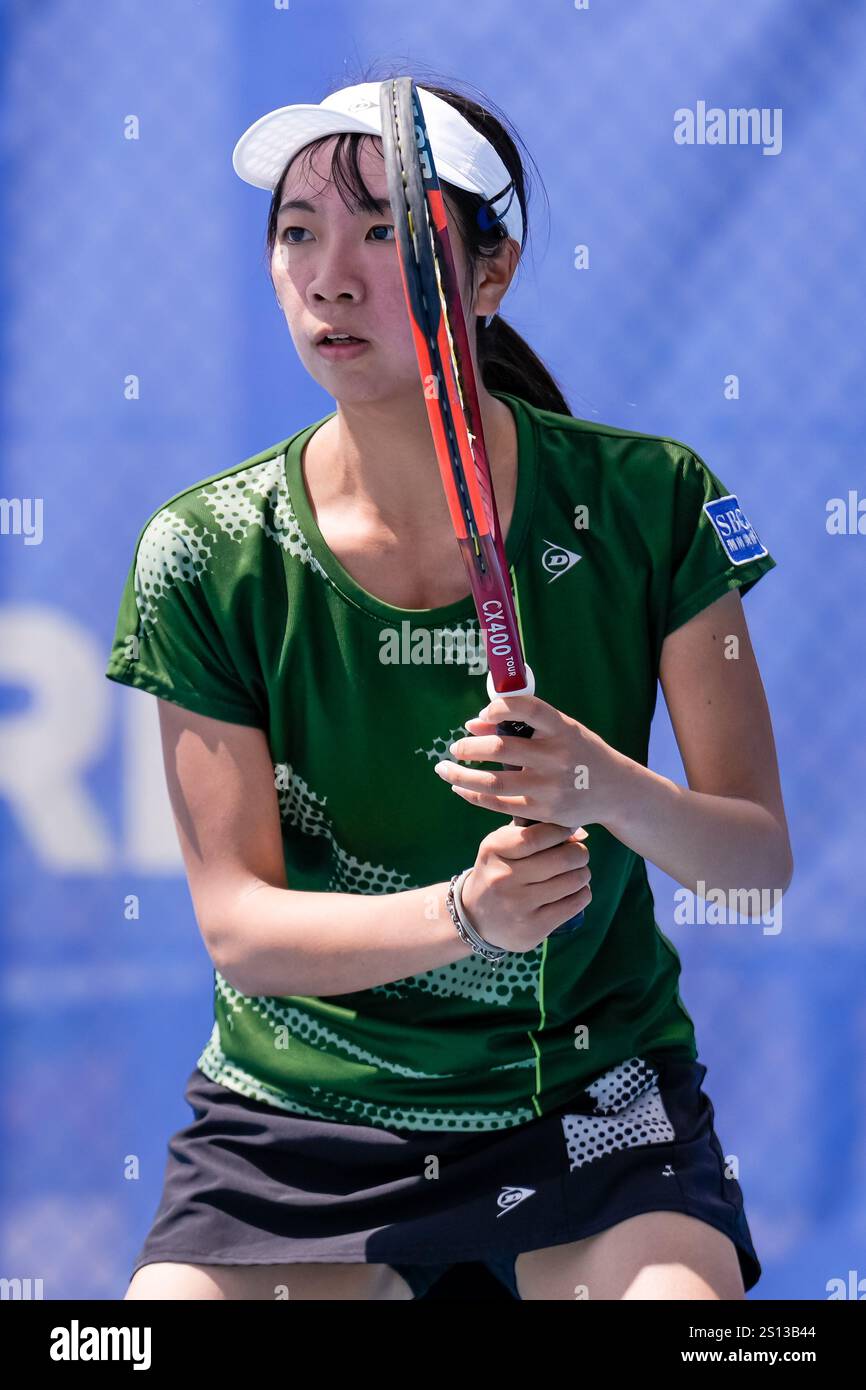 Canberra, Australia; 31st Dec 2024: Aoi Ito of Japan is pictured during ...