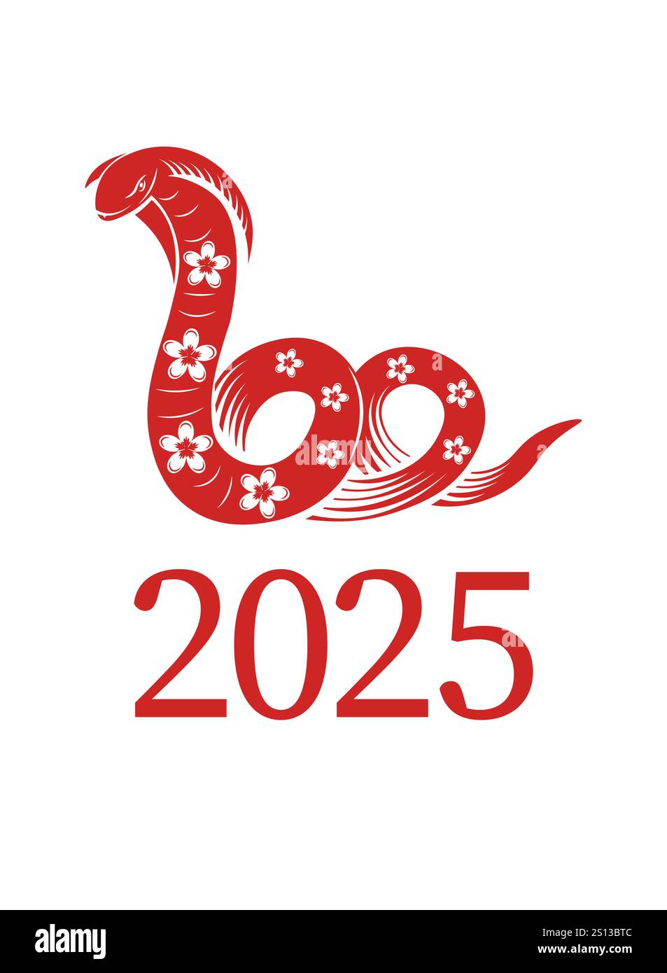 Chinese Zodiac Snake Set Artwork Stock Vector Image & Art - Alamy