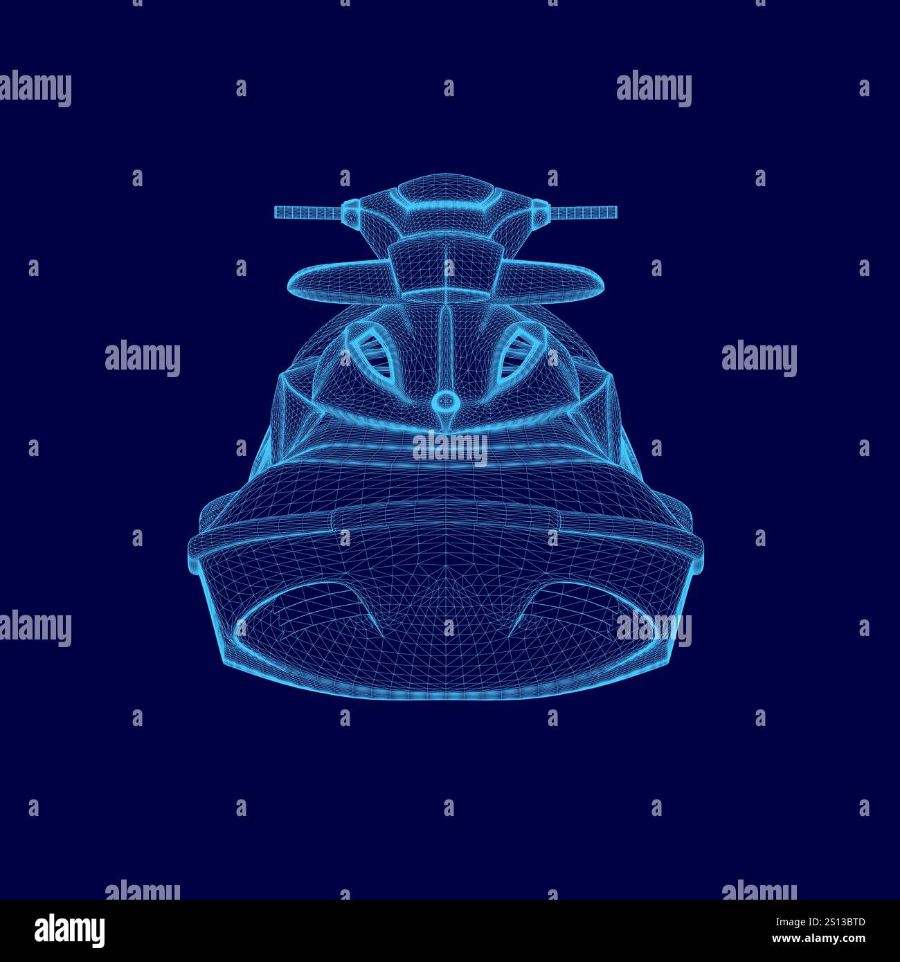 Blueprints in blue light Stock Vector Images - Alamy