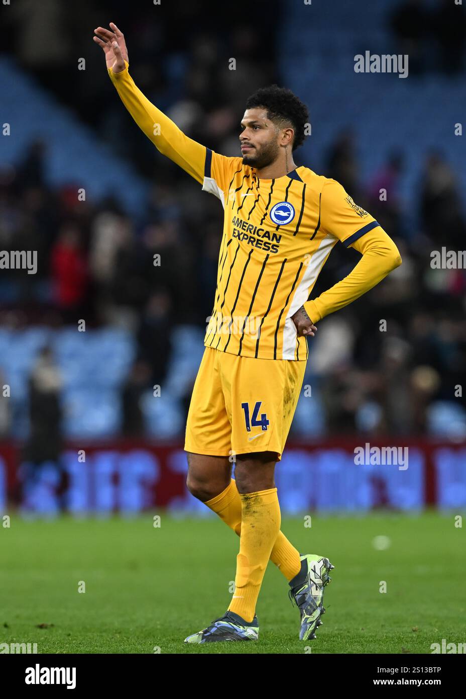 Birmingham, UK. 30th Dec, 2024. Georginio Rutter of Brighton & Hove ...