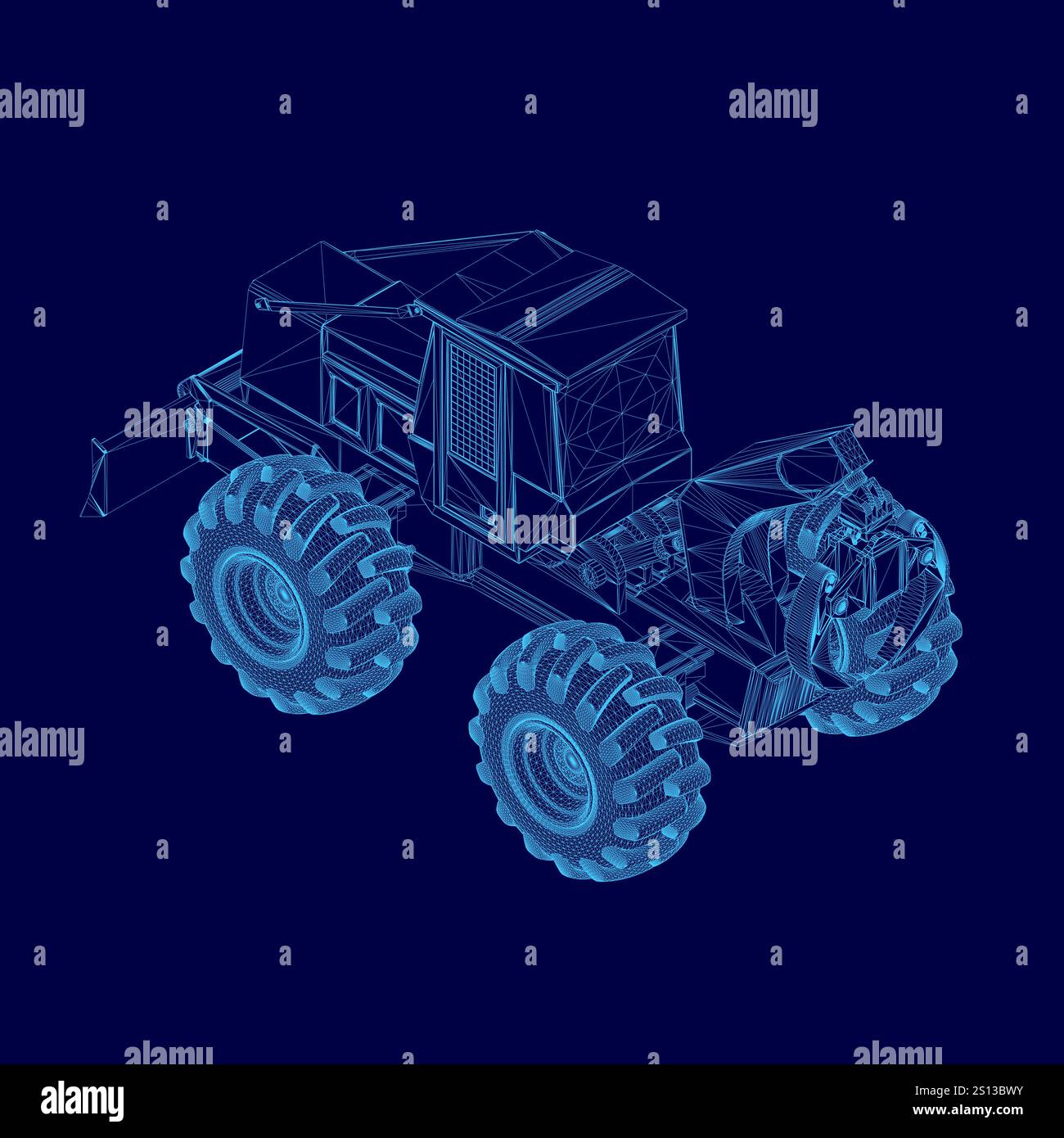 Earthmover at work Stock Vector Images - Alamy