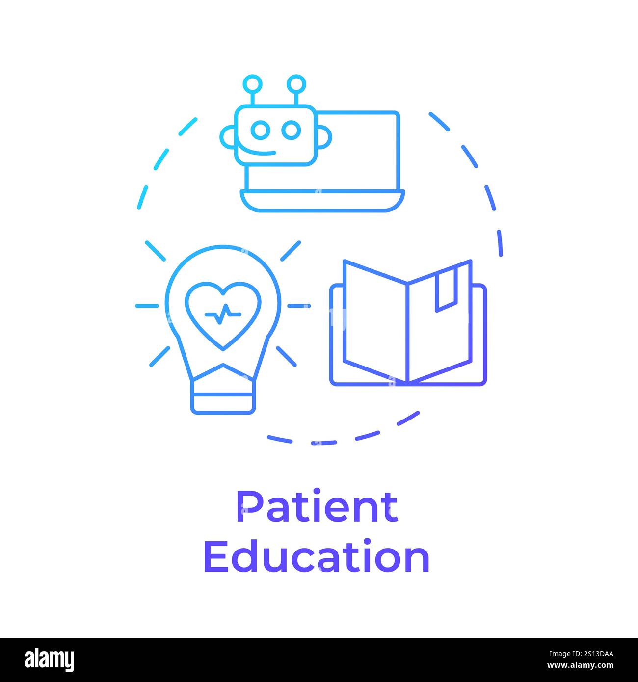 Patient engagement technology Stock Vector Images - Alamy
