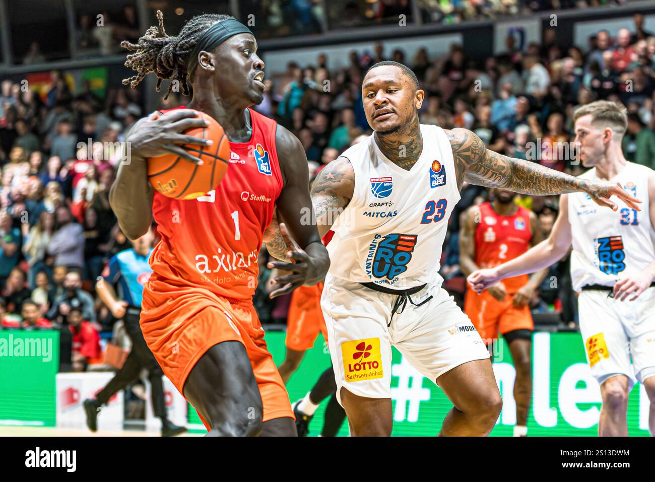 Chemnitz, Deutschland 30. Dezember 2024: 1.BBL - 2024/2025 - Niners ...