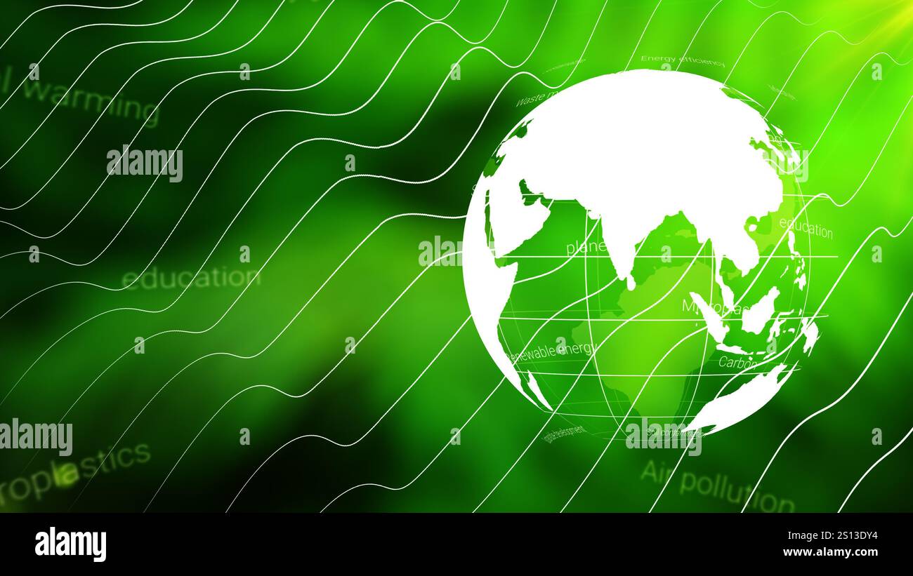 Tree world globe ecology hi-res stock photography and images - Alamy