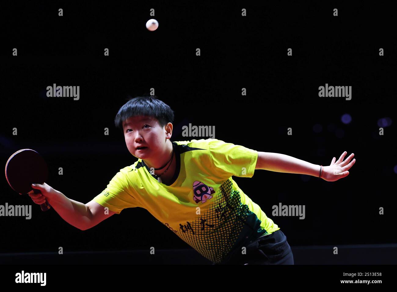 Shanghai,China.30th December 2024. Sun Yingsha of Shenzhen University ...